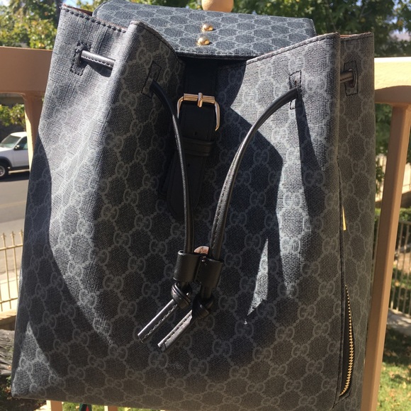 Gucci | Bags | Gucci Drawstring Backpack | Poshmark